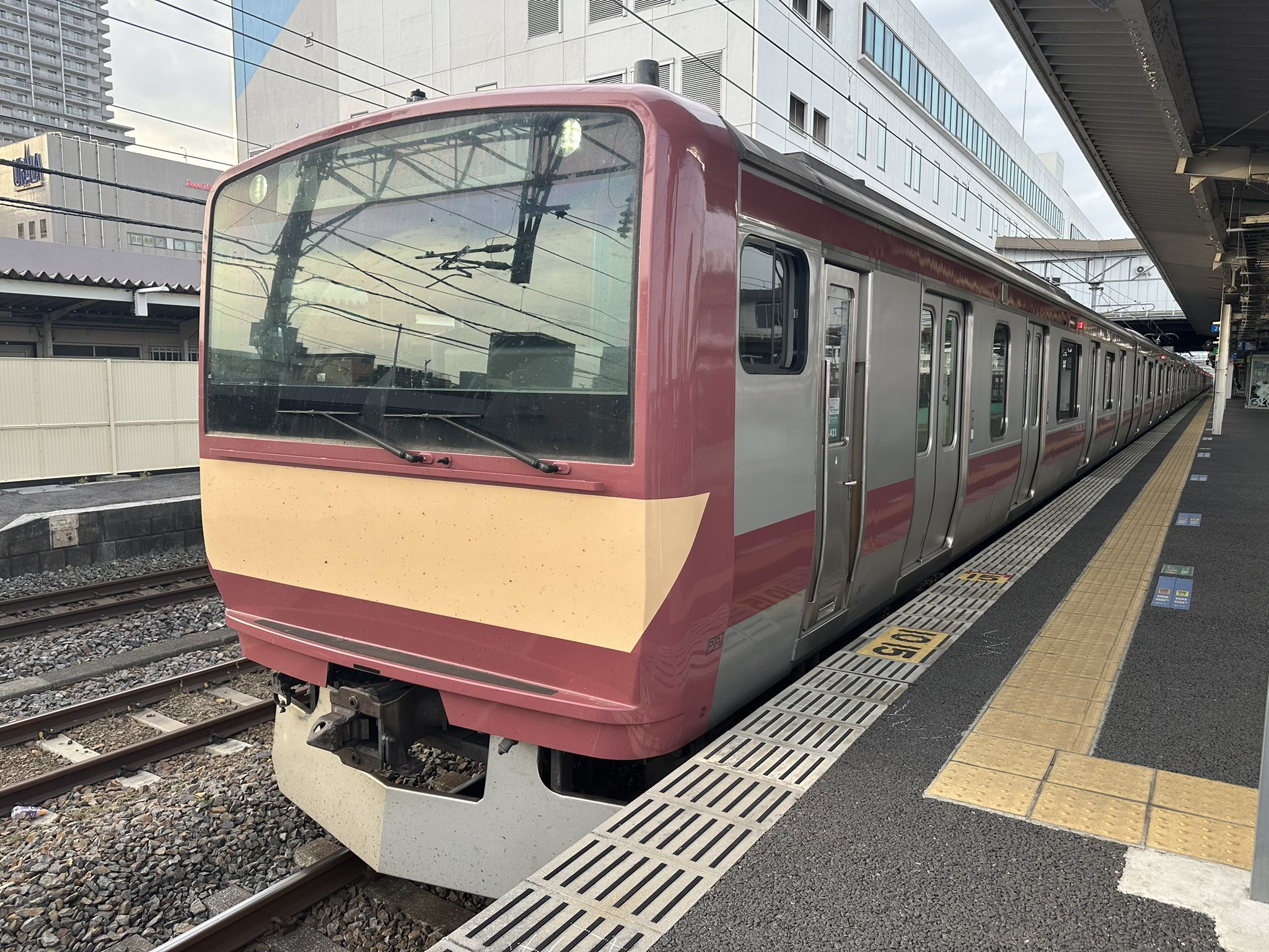 S・R・マーキュリー on Twitter: "K423 赤 電 今日の仕事帰りにたまたま当たりました！🎯 #常磐線 #E531系 #K423 #赤電 https://t.co ...