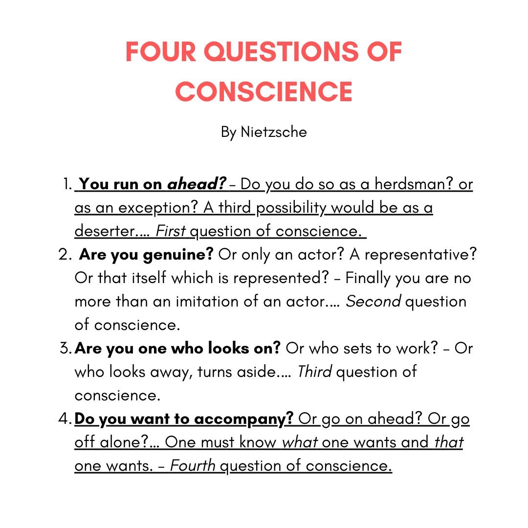 Worst way to read Nietzsche is to get stuck at "God is Dead" or some ...
