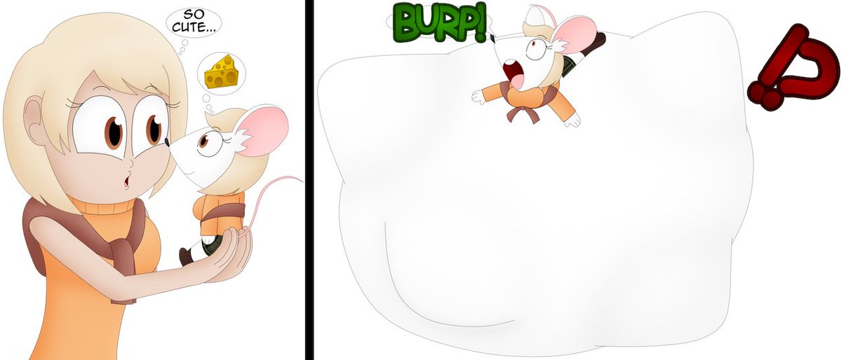 VoreToons on Twitter: "[CM] It's in the mouse Commissioned by Mallo27 Series: Resident Evil ...