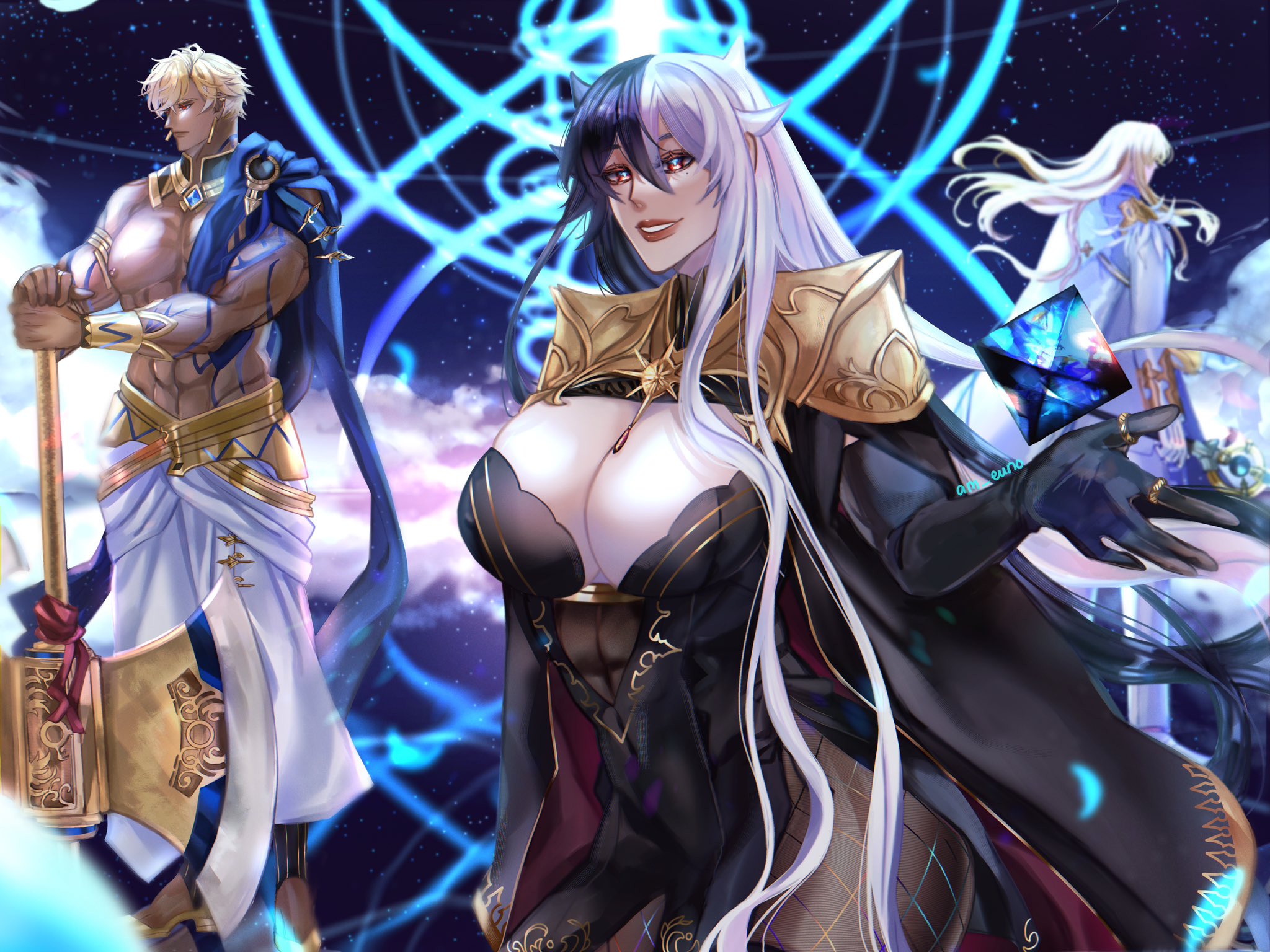 SEREN 🌕Kirschtaria’s Official Wife on Twitter: "cosmos in the lostbelt (fgo oc) https://t.co ...