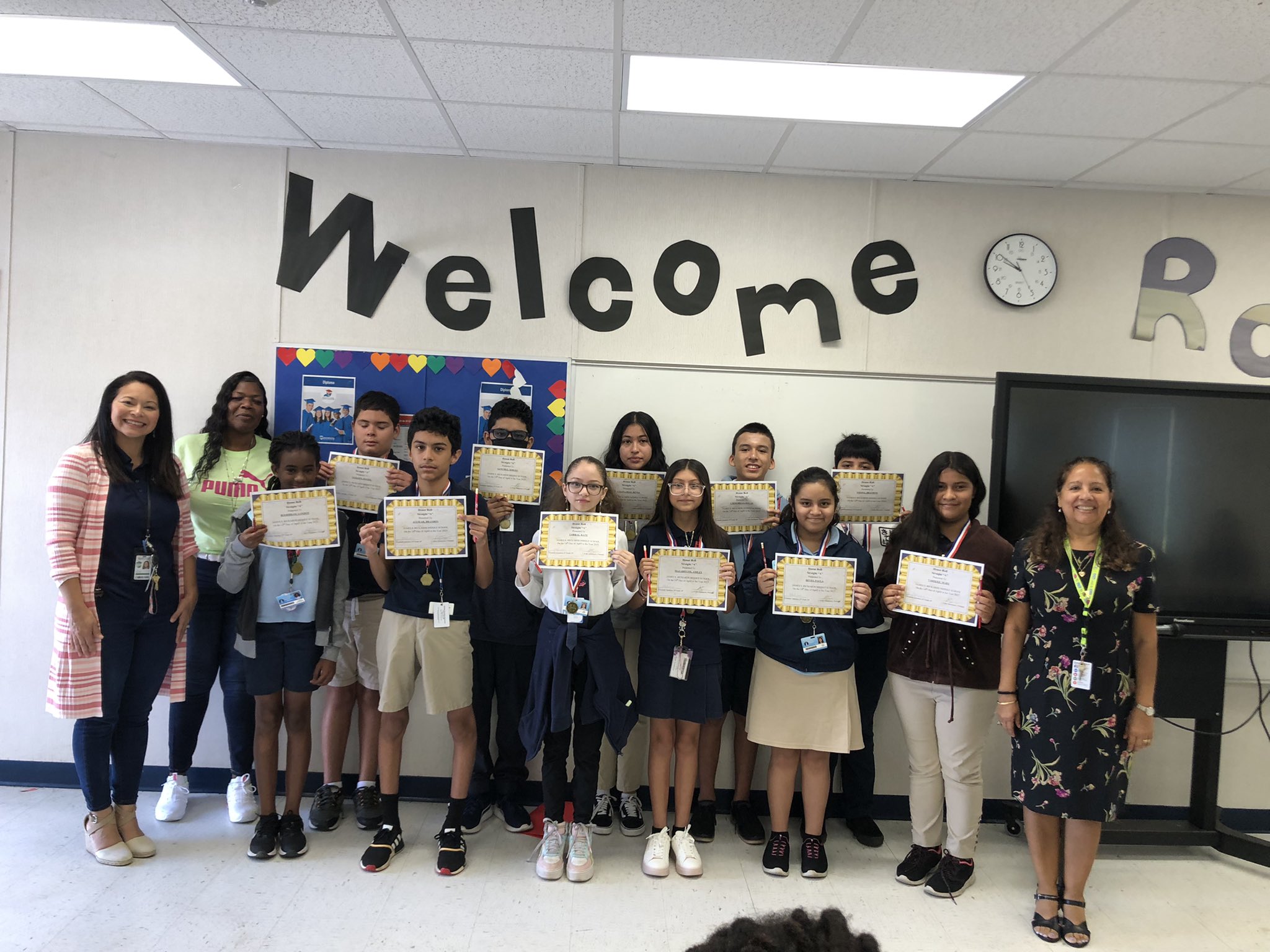 James S. Rickards on Twitter: "6th grade Honor Roll Assembly https://t ...