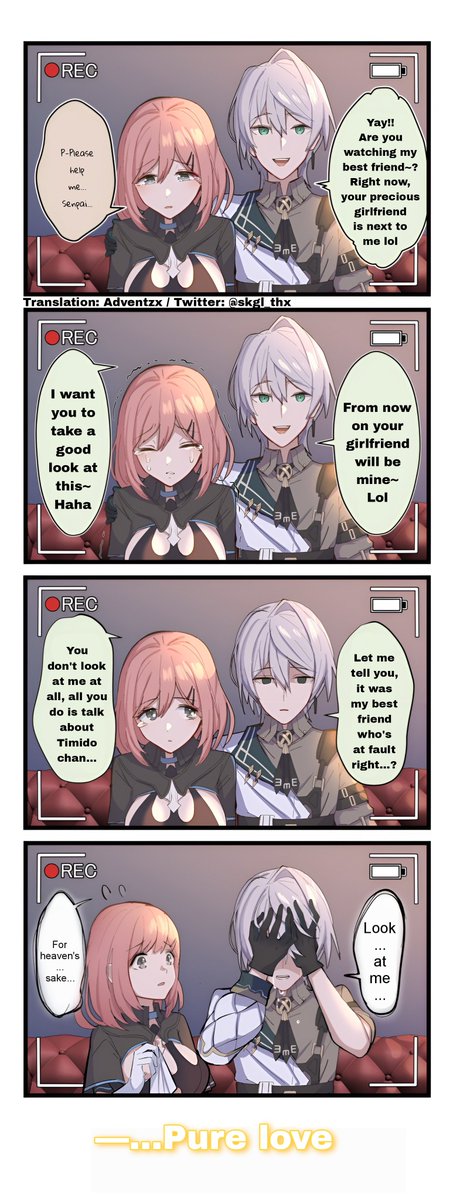 𝓩𝓪𝓷𝓮 on Twitter: "this is some twisted yandere ntr stuff what the hell"