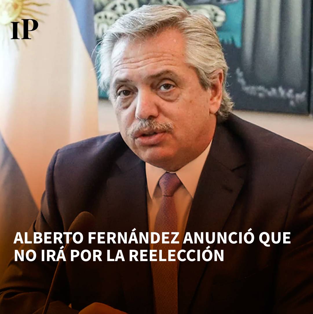 Iprofesional On Twitter Alberto Fernández Anunció Que No Será