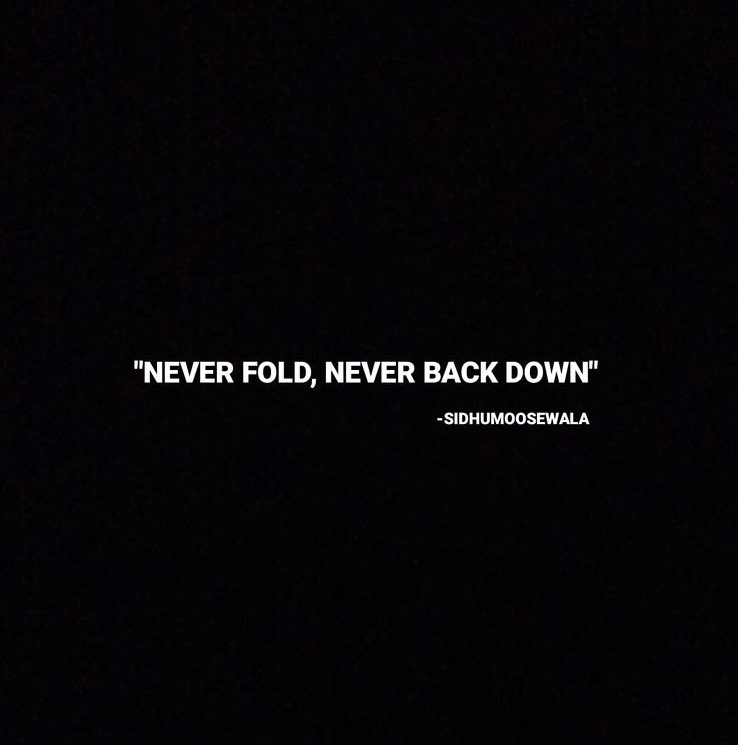Never Back Down Quotes Wallpaper