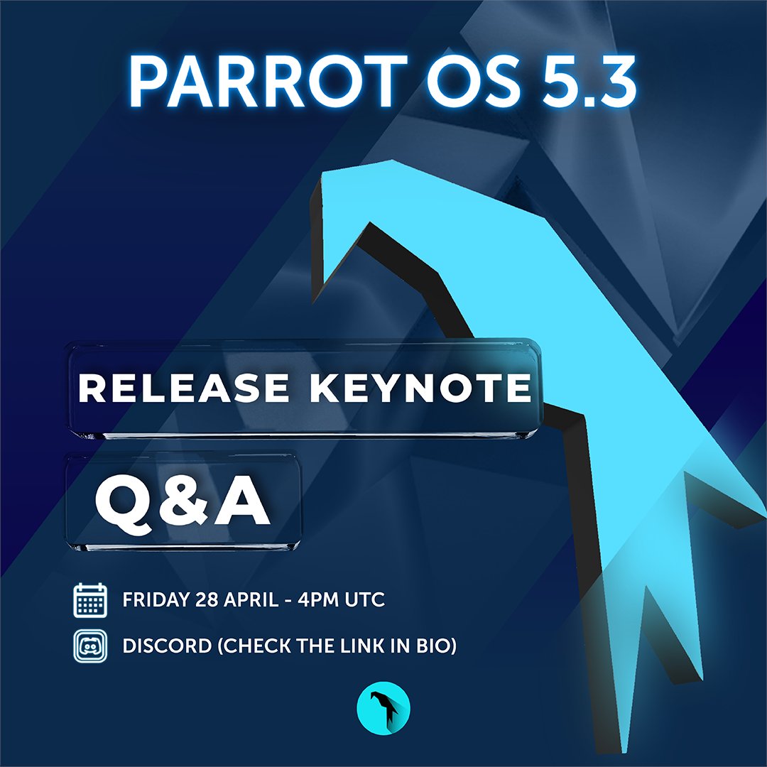 Parrot Security (@ParrotSec) / Twitter