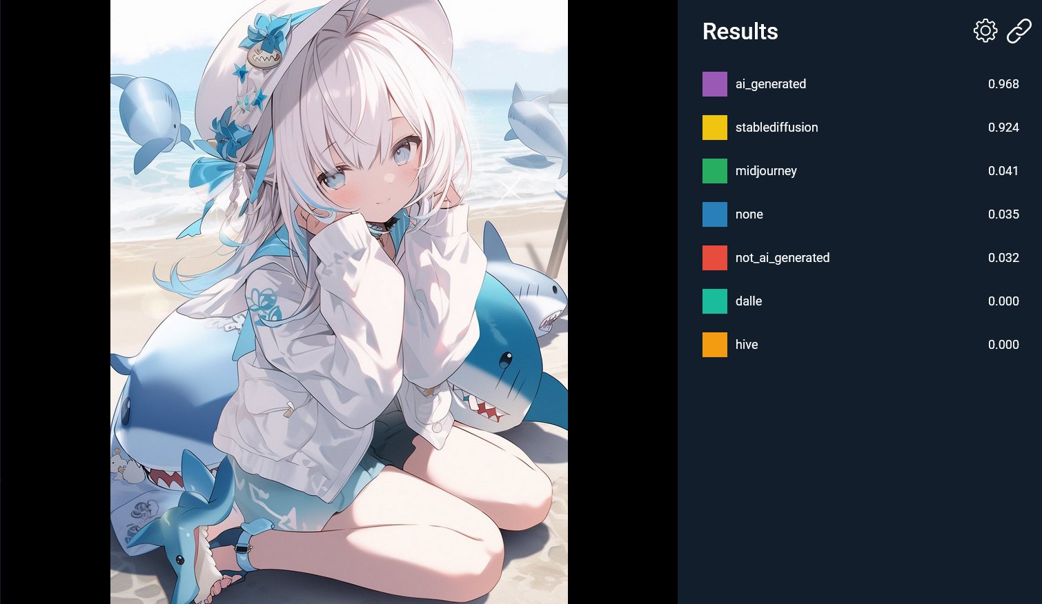 sun_ek2 on Twitter: "「Skebの検出AIを突破する」って記事を目にして、仮説を立てて、プログラムを開発してみたら、まあまあ、#AIイラスト が手書き認定されるようになった ...