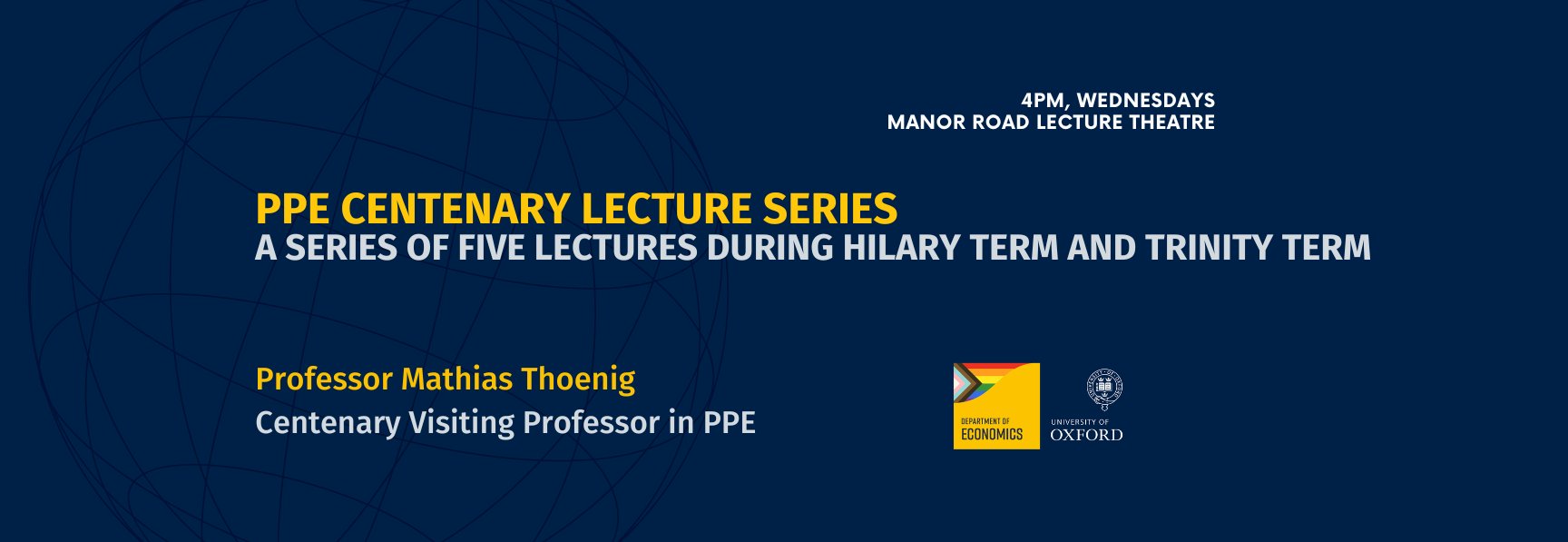 Department of Economics, Oxford on Twitter: "Our PPE Centenary series continues next week on ...