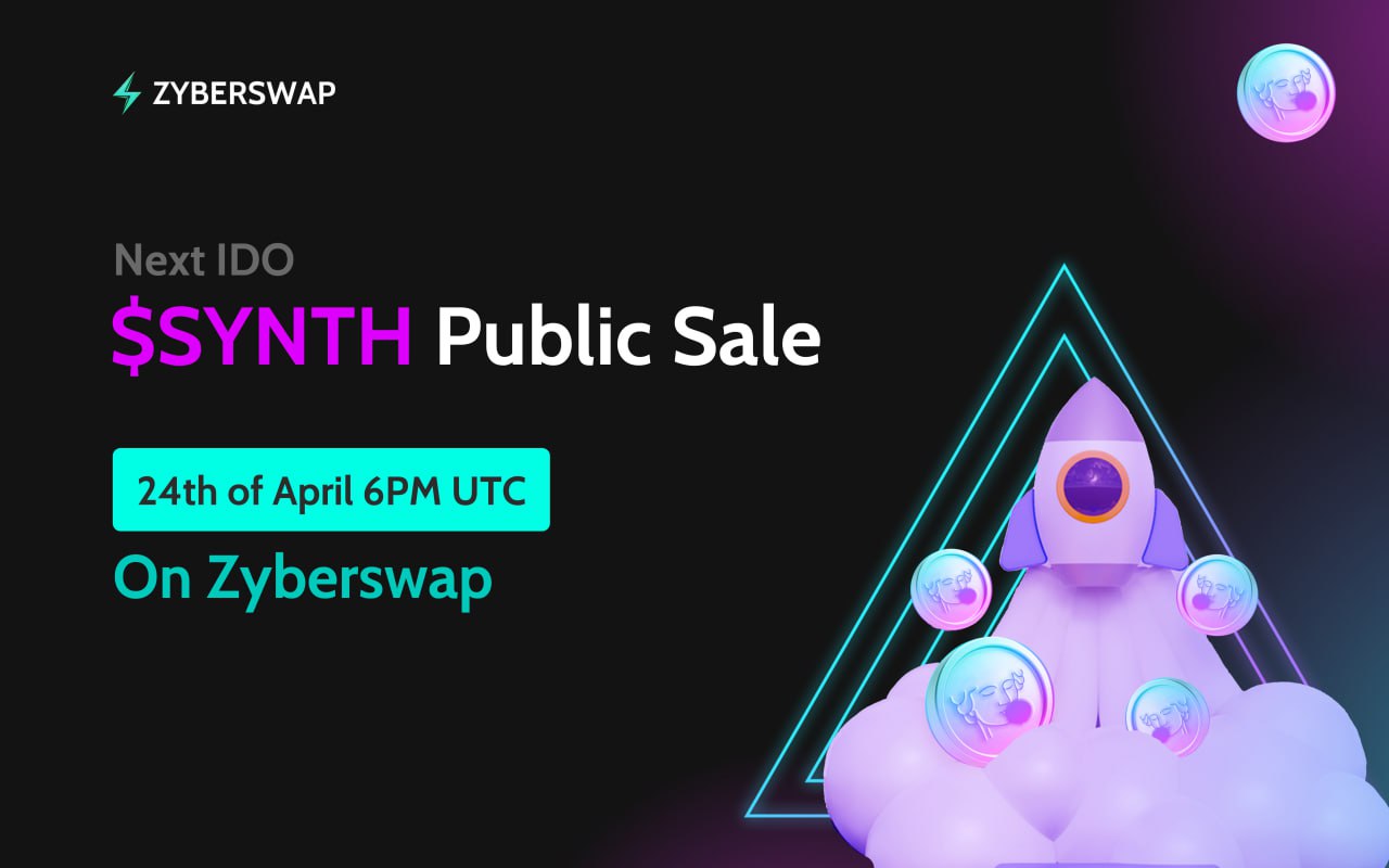 Zyberswap - 🧠 Automated Liquidity on Twitter: "⚡️Exciting news from #Zyberswap! Our next #IDO is ...