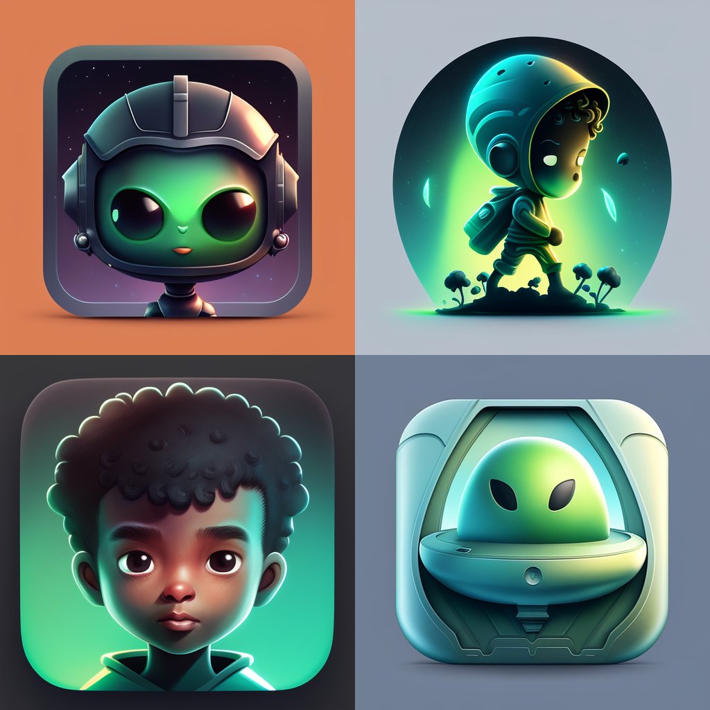 Lee Munroe on Twitter: "This app icon generator AI prompt works pretty well. I asked it to ...