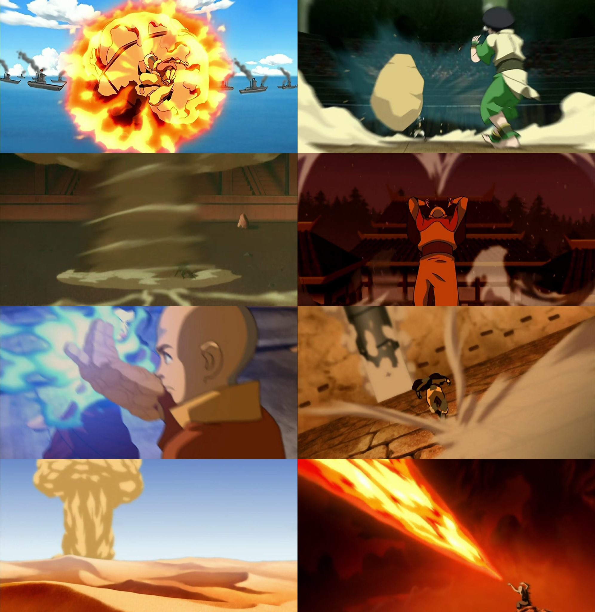 Aang Firebending