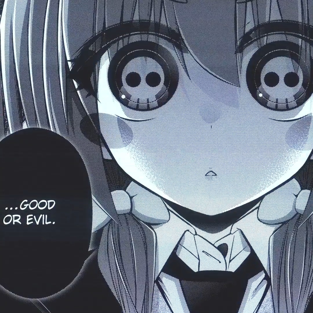 Evil Anime Girl Drawing