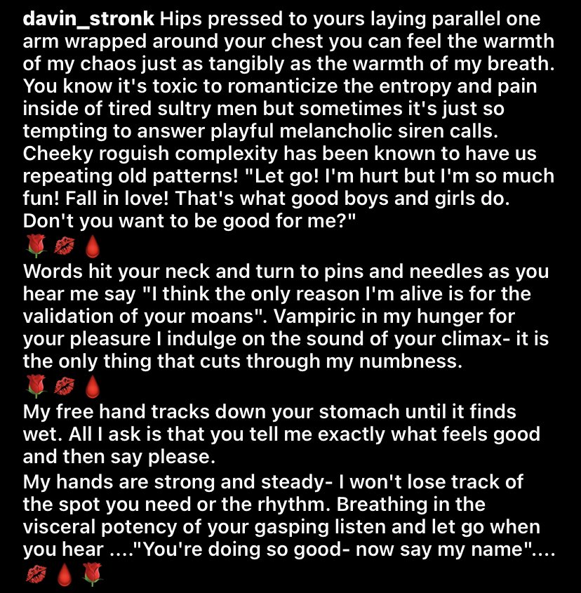 Davin Strong On Twitter 🌹💋🩸