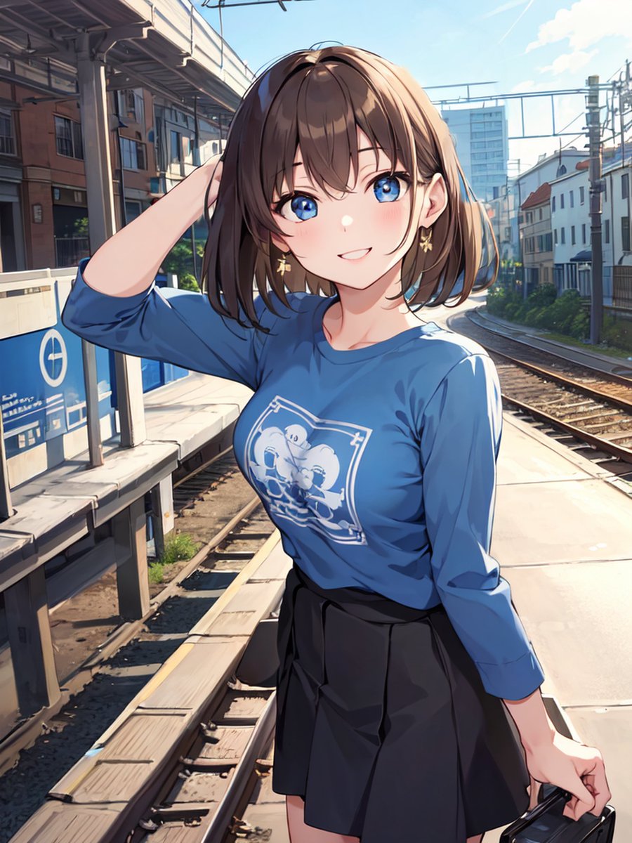 しりうすaiイラスト練習中 On Twitter 週末ですね!おはようございますー!😄☀️ Ai術師さんと繋がりたい