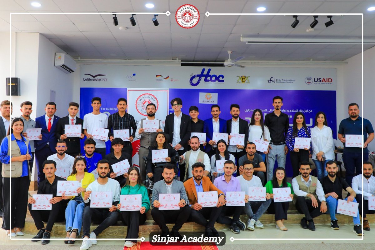 Sinjar Academy on Twitter: "Sinjar Academy is delighted to have held a graduation ceremony at ...