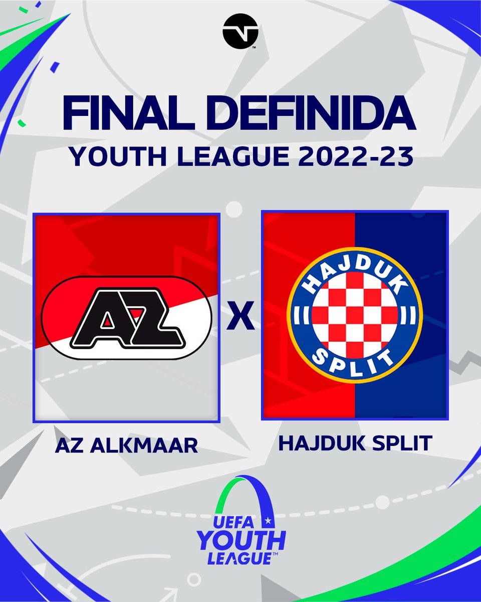 TNT Sports BR on Twitter: "FINAL DEFINIDA! 🔥 A final da Youth League será disputada por Hajduk ...