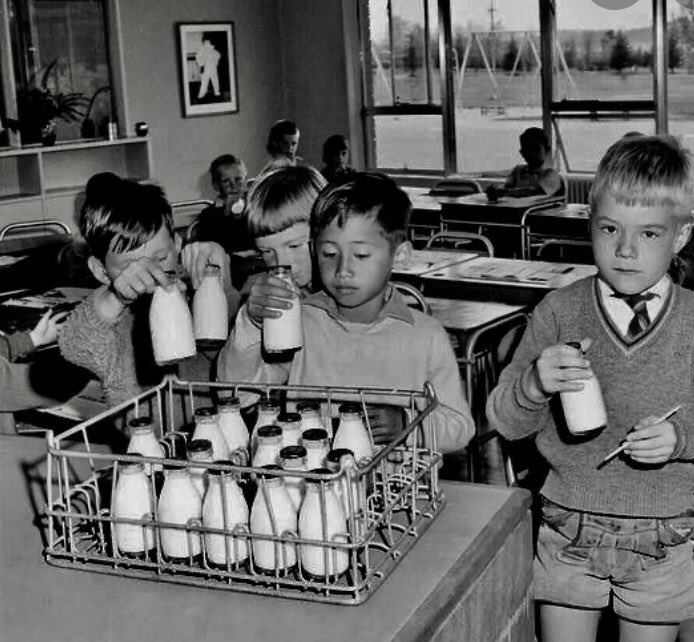 Deeper Season on Twitter: "Remember free school milk?"