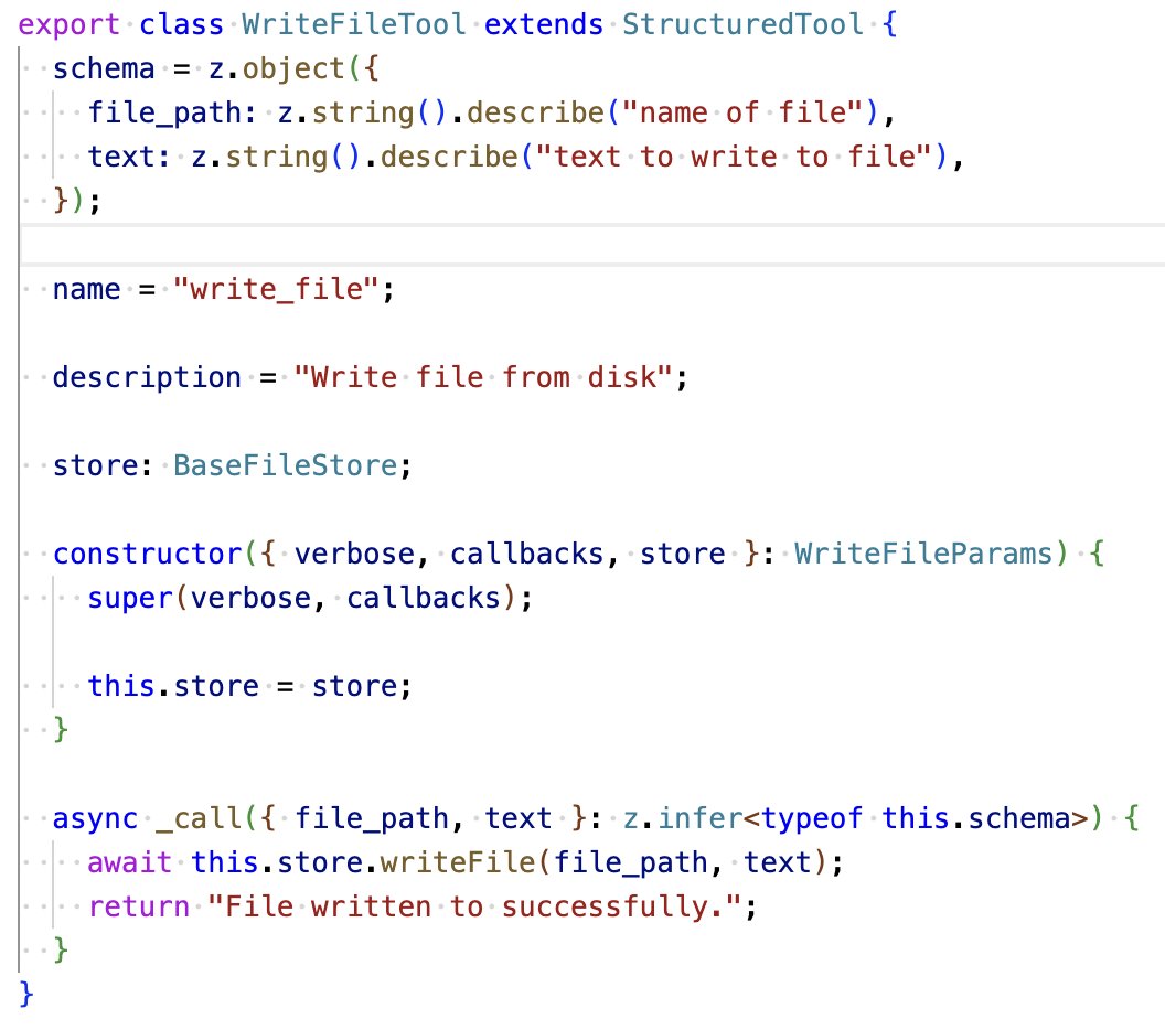 🚀 @langchainai JS/TS 0.0.60 out now with 🤖 An implementation of AutoGPT ...