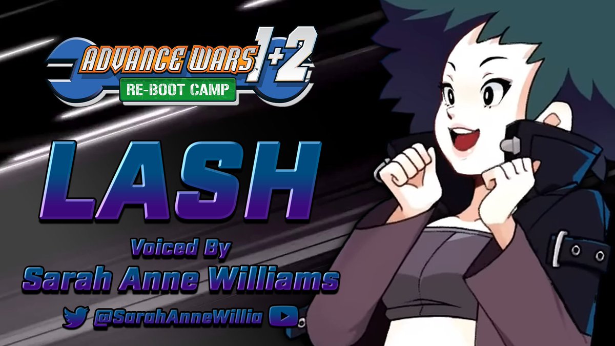 Sarah Anne Williams on Twitter: "New Character I voice: Lash in Advance Wars 1+2: Re-Boot Camp ...