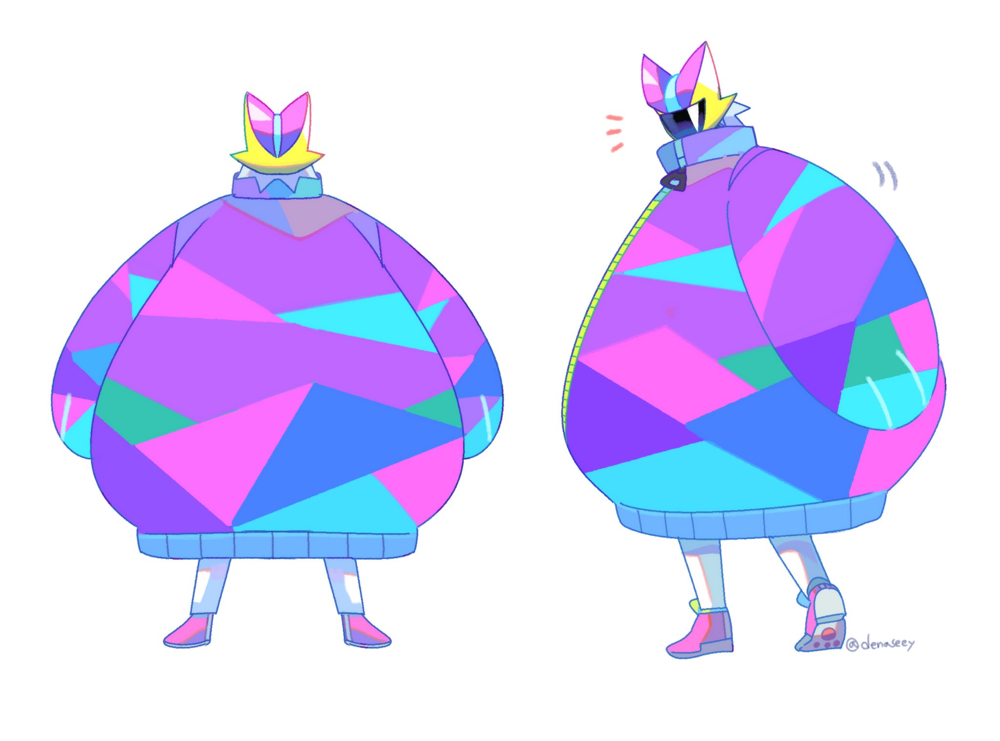 데나씌(Denaseey) on Twitter: "Cat Guy saying hello to you🐱 https://t.co ...