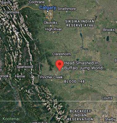 Randy Grover on Twitter: "I've been to Head-Smashed-In Buffalo Jump https://google.com/maps ...