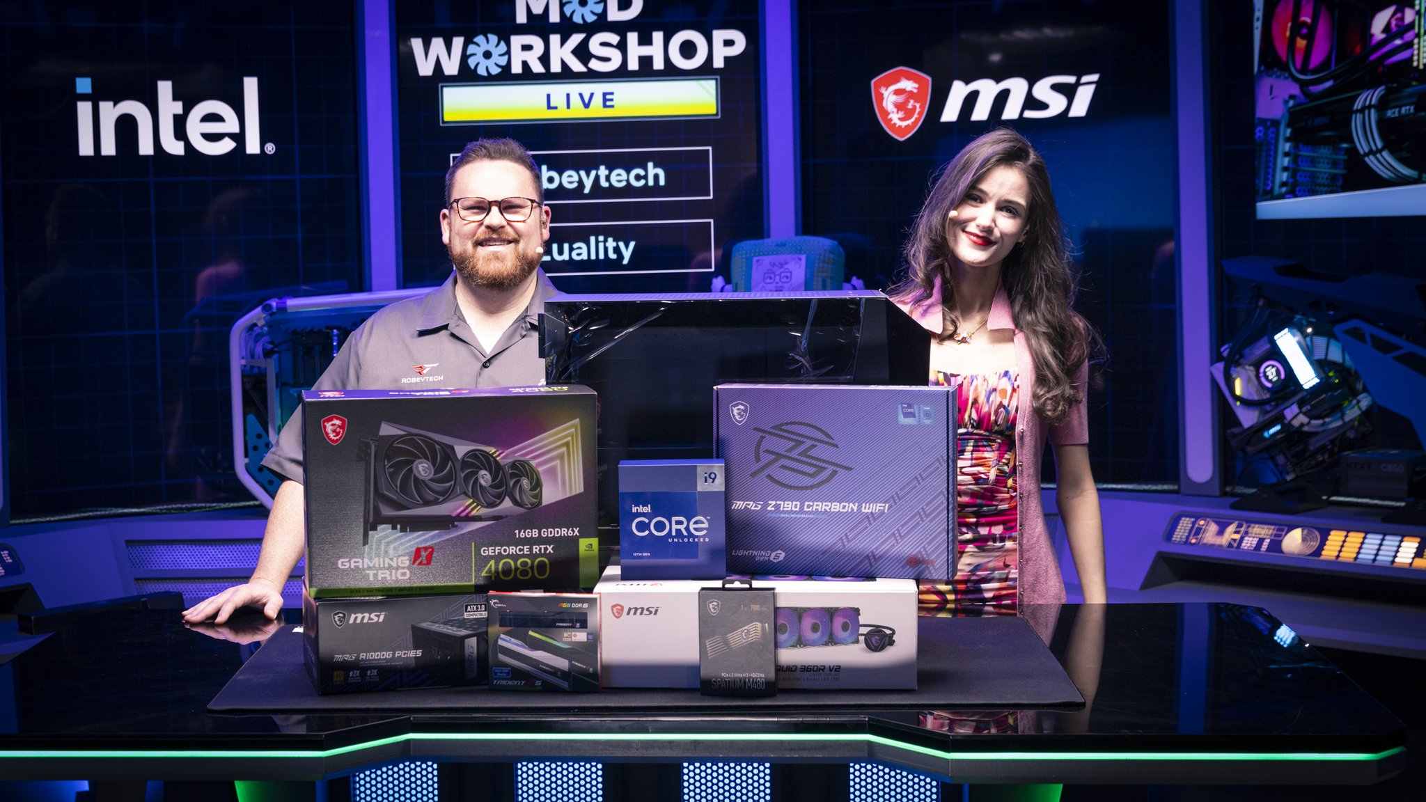 Intel Gaming on Twitter: "🔴 LIVE Roll into #ModWorkshop ft. @luality + @robeytech! We'll be ...