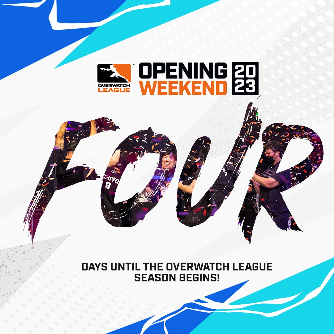 Overwatch League on Twitter: "4️⃣ MORE DAYS UNTIL #OWL2023 Which team are you rooting for this ...