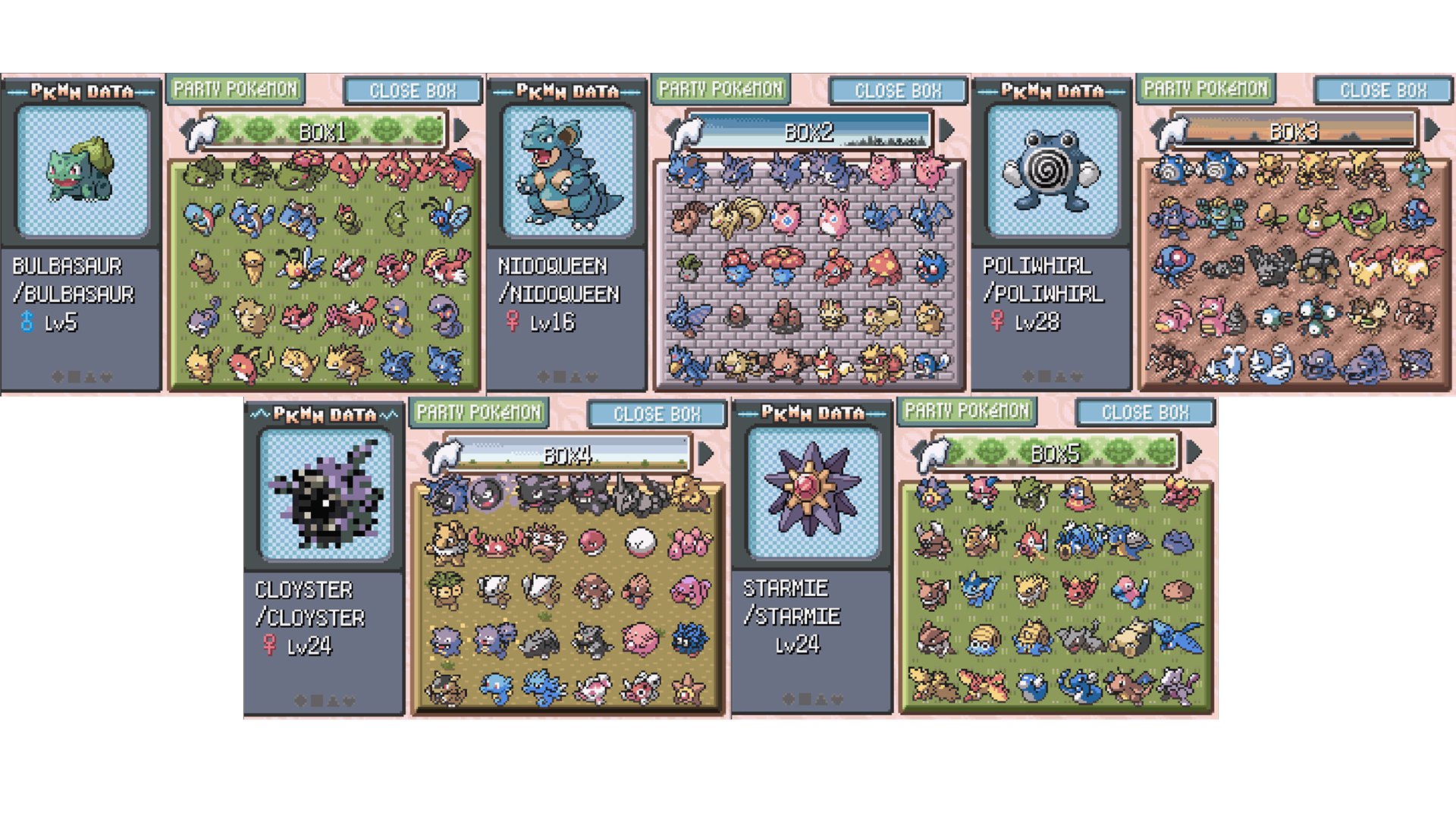 Huge Pokemon Dark Rising Background