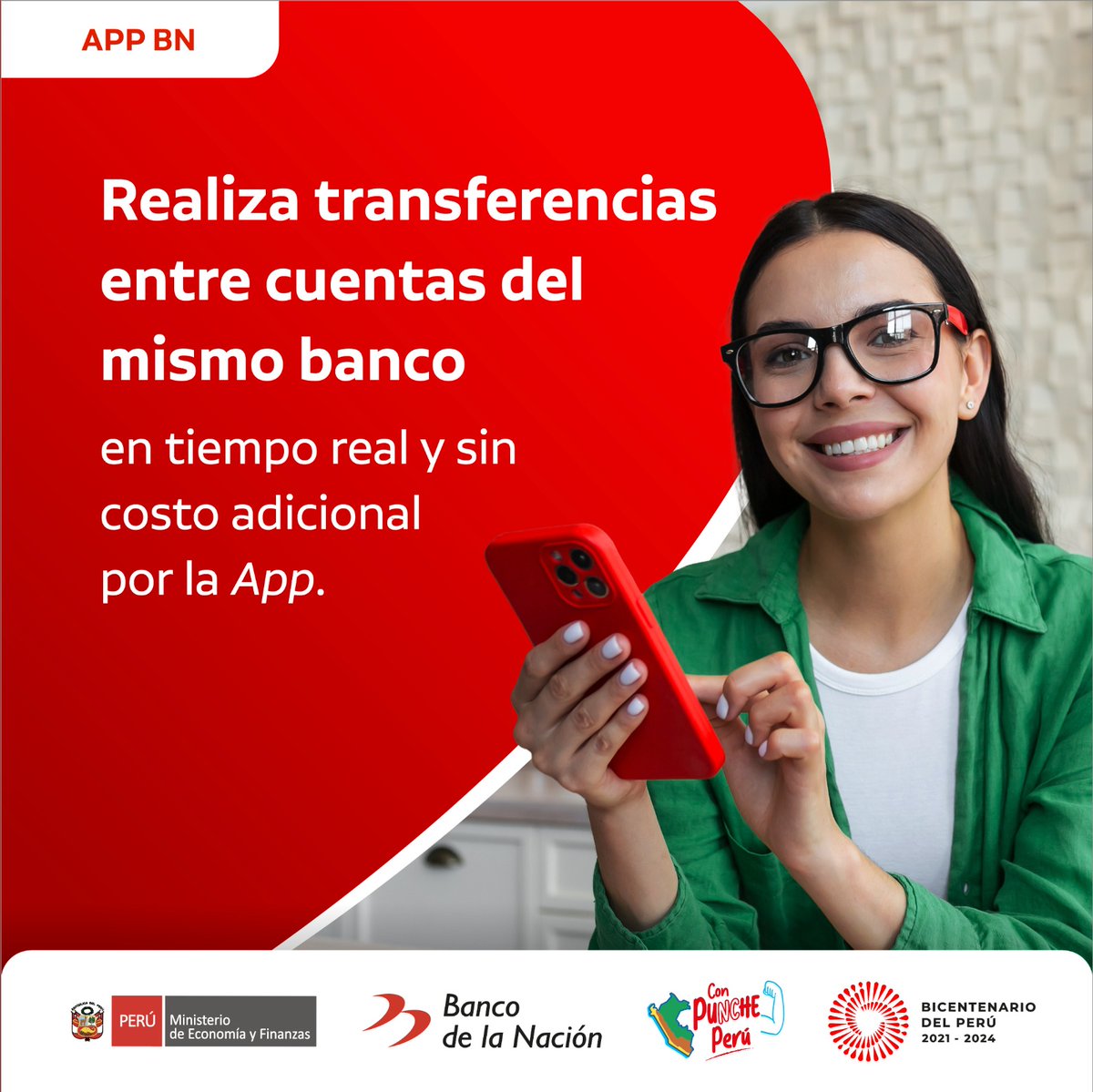 Banco de la Nación on Twitter: "¿Necesitas enviar dinero a una cuenta del Banco de la Nación ...
