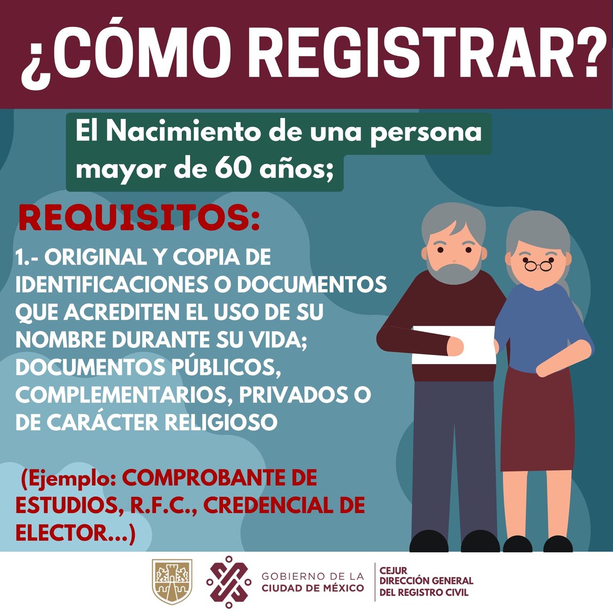 Registro Civil De La Ciudad De México On Twitter Recuerda Que En La