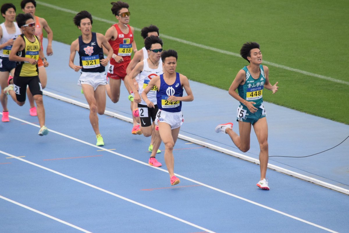 m.s on Twitter: "個人選手権1500m 🥉大野聖登君(順大1)3.44.28大会新秋田県記録 大野君が1日2本目の1500mで自身の持つ秋田県記録更新👏👏 しかも、ラスト1周 ...