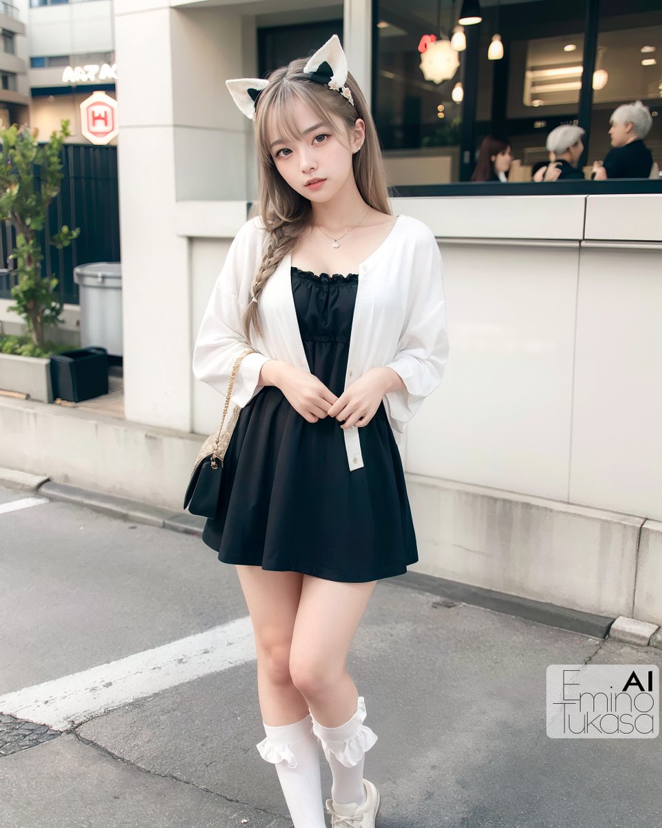Ai Street エミノツカサ On Twitter Ohiru Da Nyaa Ai Generated Girl