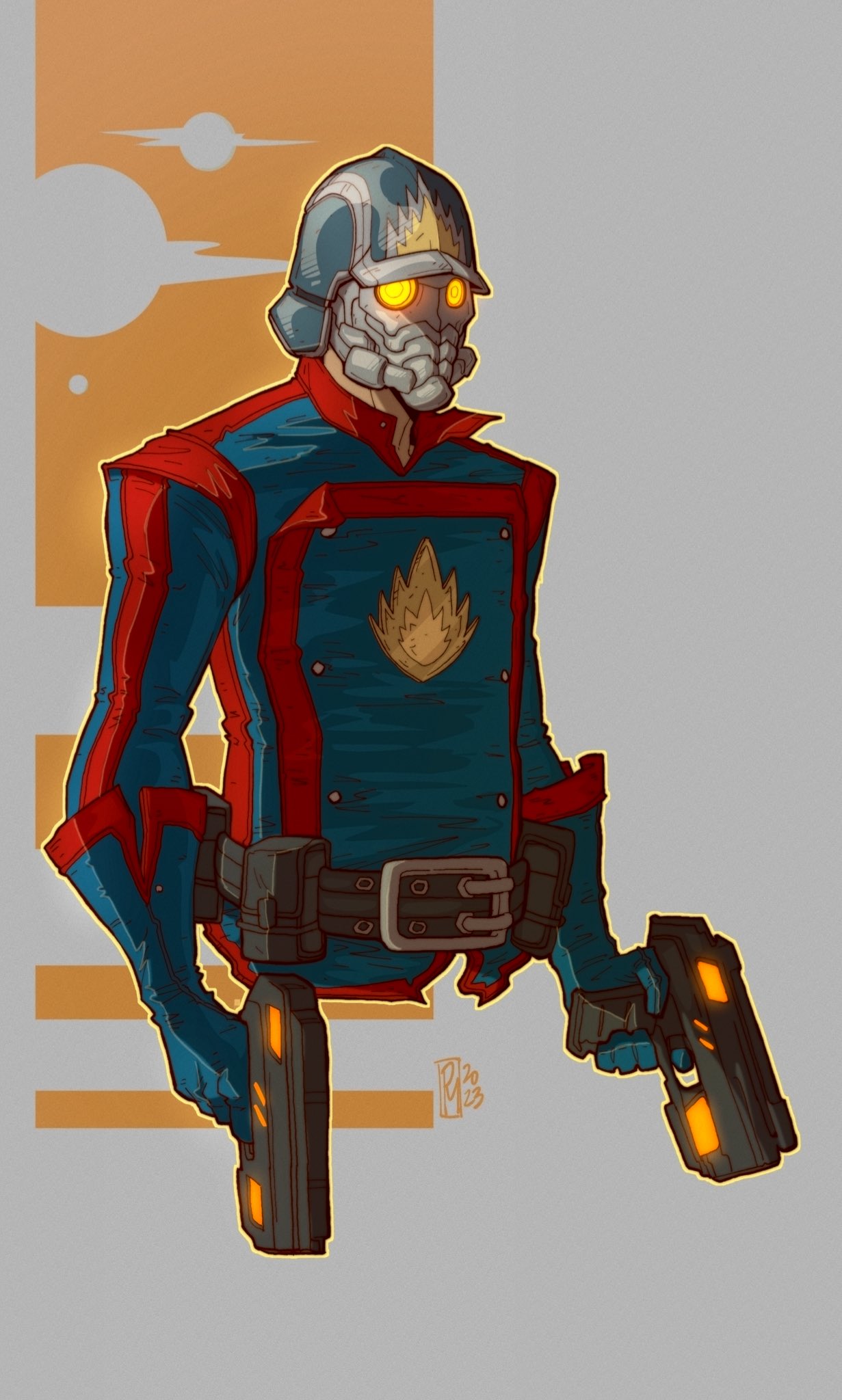 Classic Star Lord Helmet