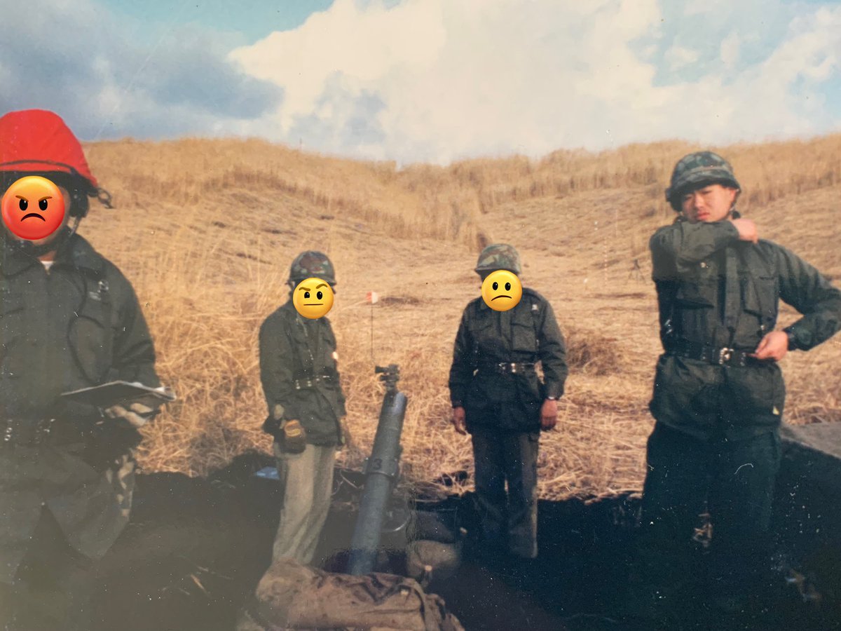 コウへー On Twitter Rt 105b310co 自衛隊 重迫撃砲中隊実射訓練 私は一番下っ端の弾薬手。分隊長、砲手、副砲手は、みんな怖い人ばかり。「装薬17 58弾薬5発