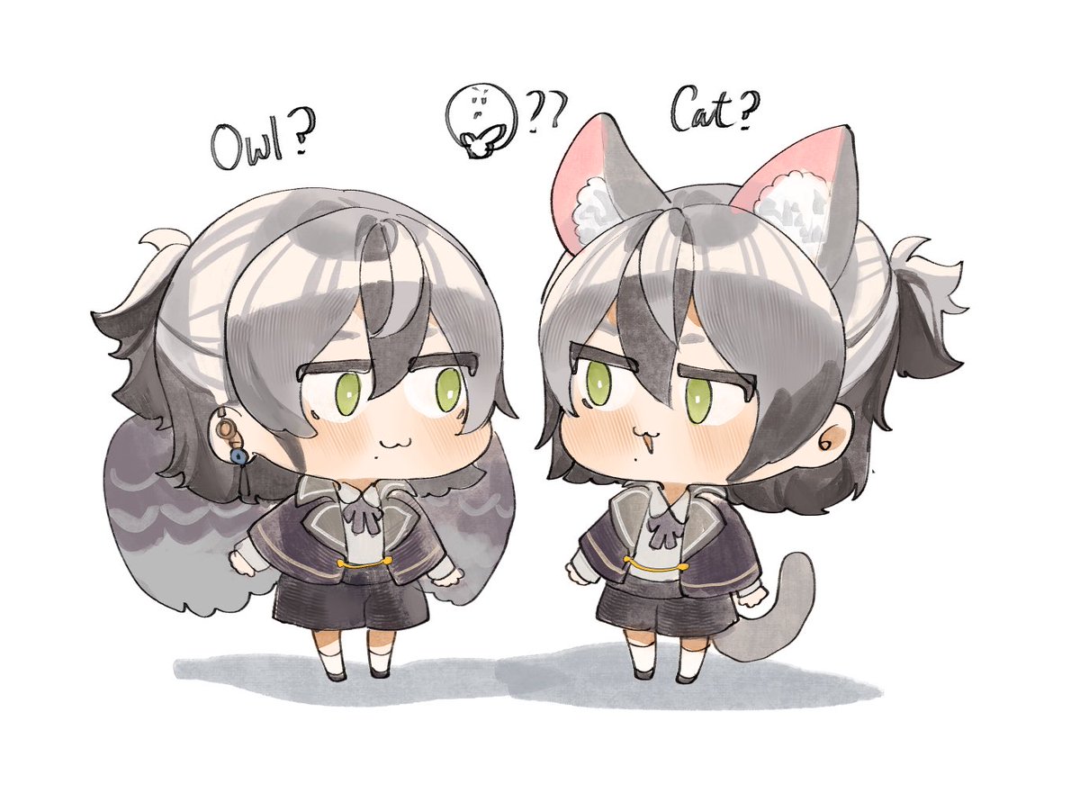 minipets series)Actually Rei also give 」|SadAdrian(迷你系列本畫稿中)のイラスト
