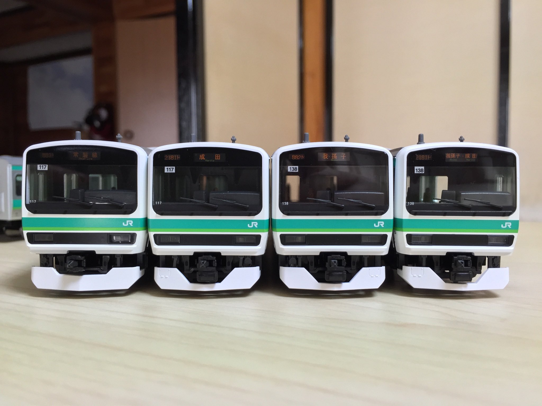 ⏰栗田時計店(宮城県涌谷町) on Twitter: "昨日の我孫子 夜間撮影会でのE231常磐線 4本並び、なんか既視感あると思ったら、昔、それらしいこと自分がやってた😅 https://t ...