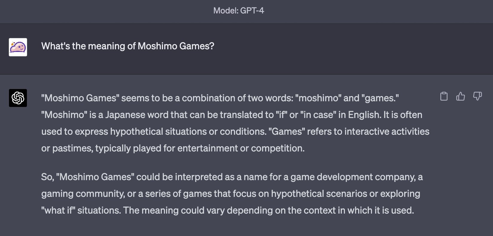 Moshimo Games (@moshimogames) / Twitter