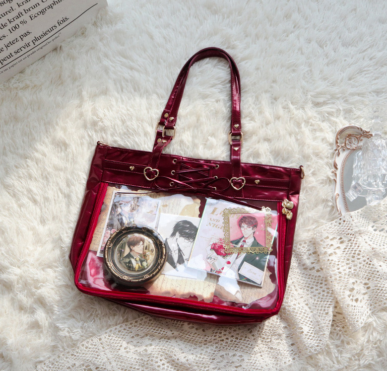 SML-에스엠라지- on Twitter: "🌈에스엠라지 에나멜 가죽 코르셋 이타백 2컬러 // 블랙, 와인레드 입고완료되었습니다.💟 https://smartstore ...