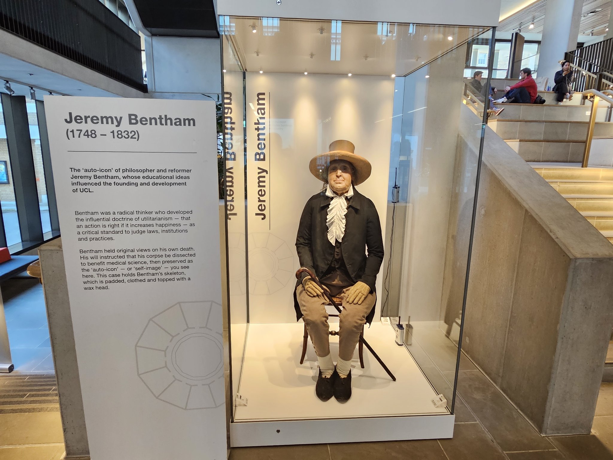 Jeremy Bentham Skeleton