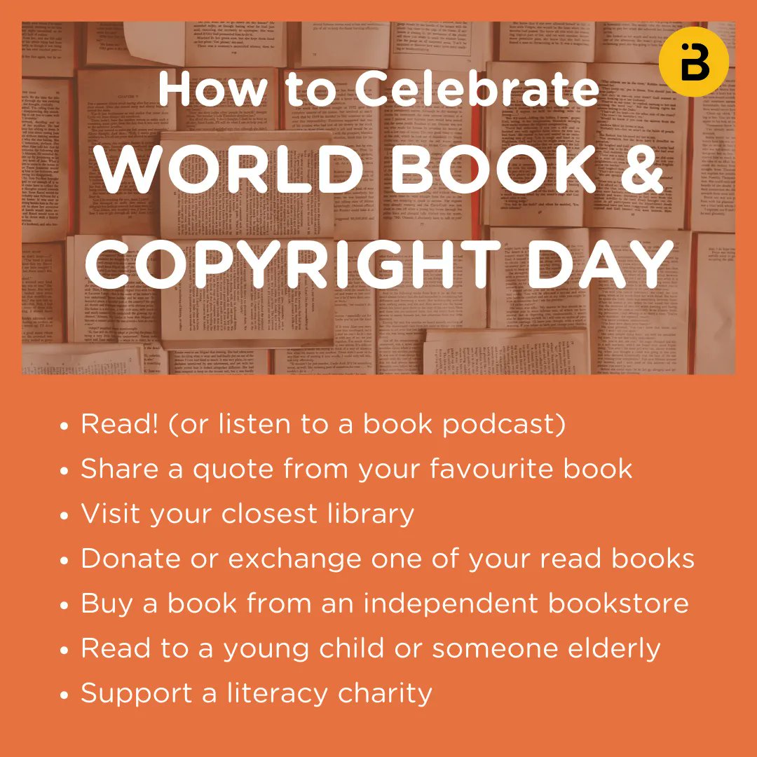 Bound on Twitter: "This Sunday, April 23rd, marks the UNESCO World Book ...