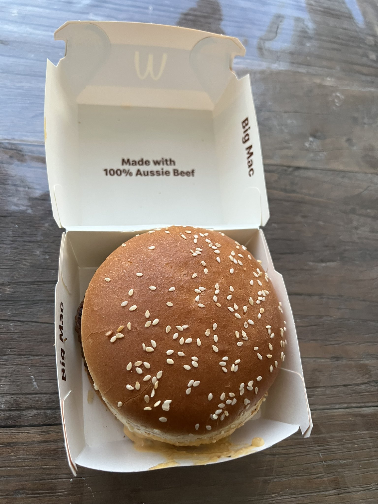 Steve Baldas On Twitter I Ordered A Big Mac From Mcdonalds Tonight This Is What I Received
