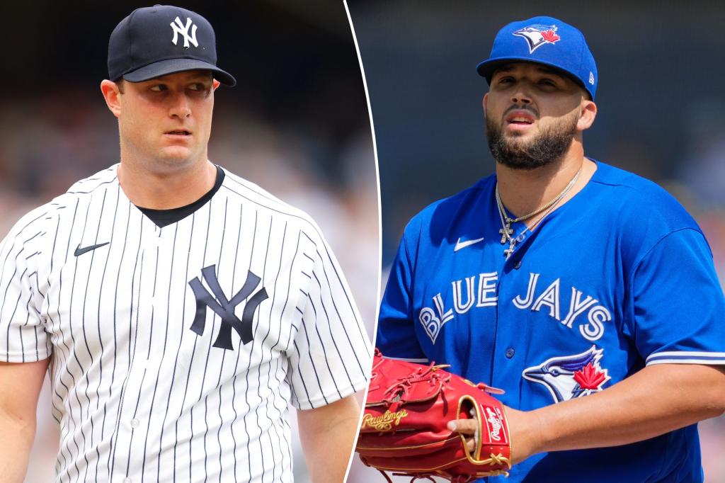 New York Post Sports on Twitter: "Blue Jays’ Alek Manoah doubles down on calling Yankees’ Gerrit ...