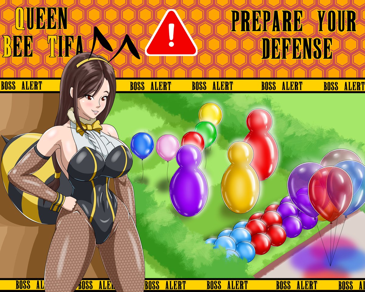 JJAR (Commissions are CLOSE) on Twitter: "[COM] Loons vs. Waifus (Queen Bee Tifa) 7/7 "What ...