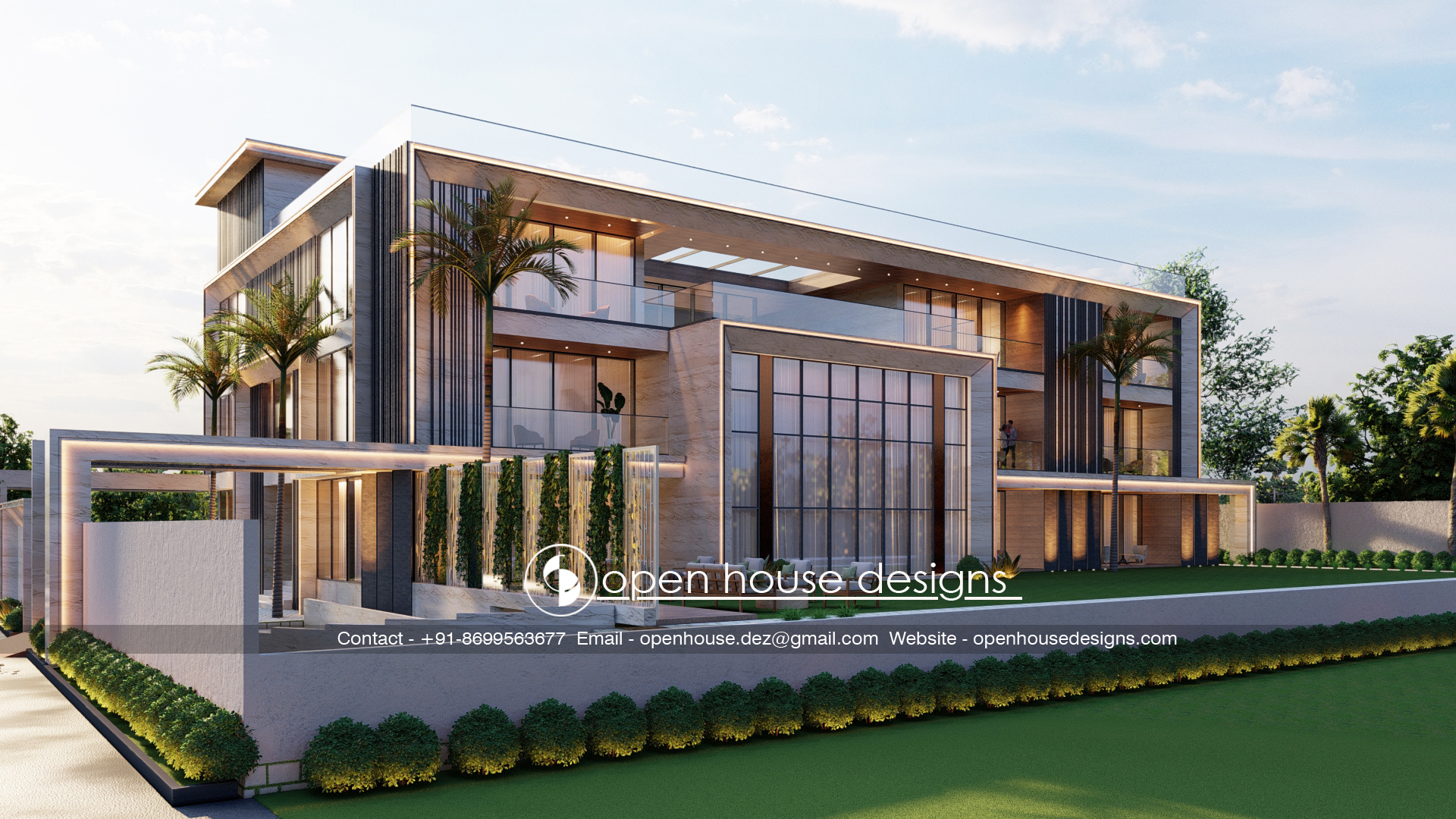 Luxury Home Exterior Design Luxury Home Exterior Stock Photos, Royalty