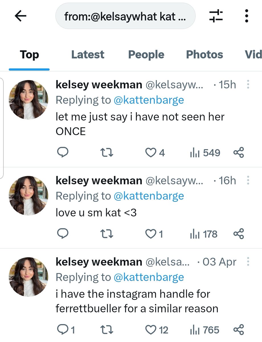 Aquamaaan!!!! on Twitter: "Misery loves company! Kelsey Weekman & Kat Tenbarge🤝"