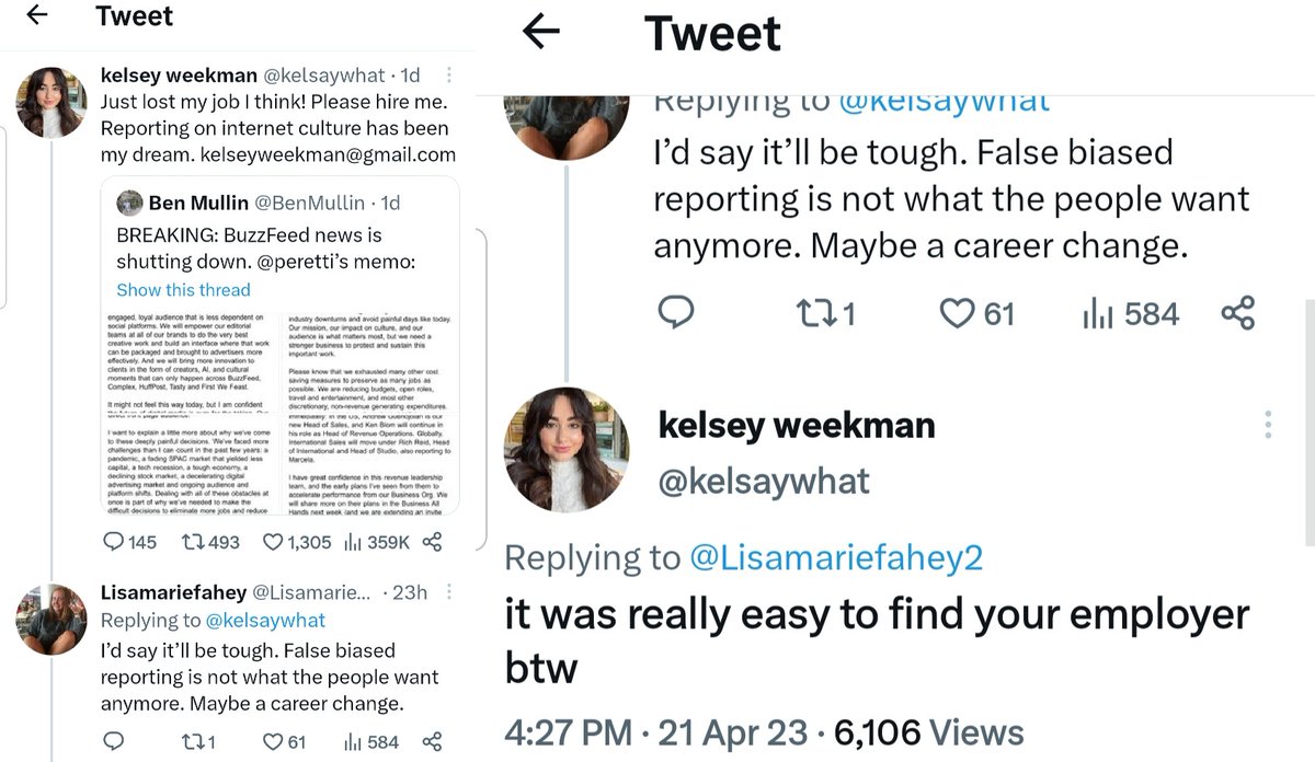 Aquamaaan!!!! on Twitter: "Misery loves company! Kelsey Weekman & Kat Tenbarge🤝"