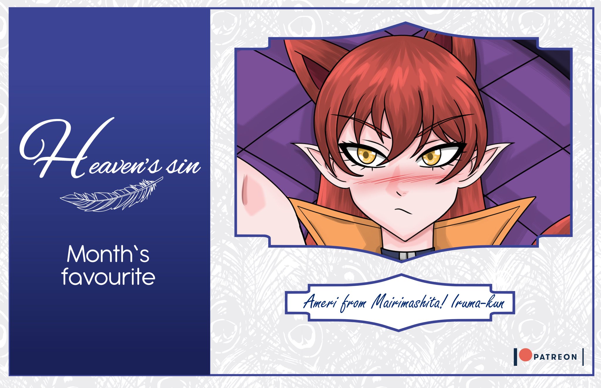 Master417 on Twitter: "Azazel ameri from Welcome to Demon School! Iruma-kun receiving a good ...