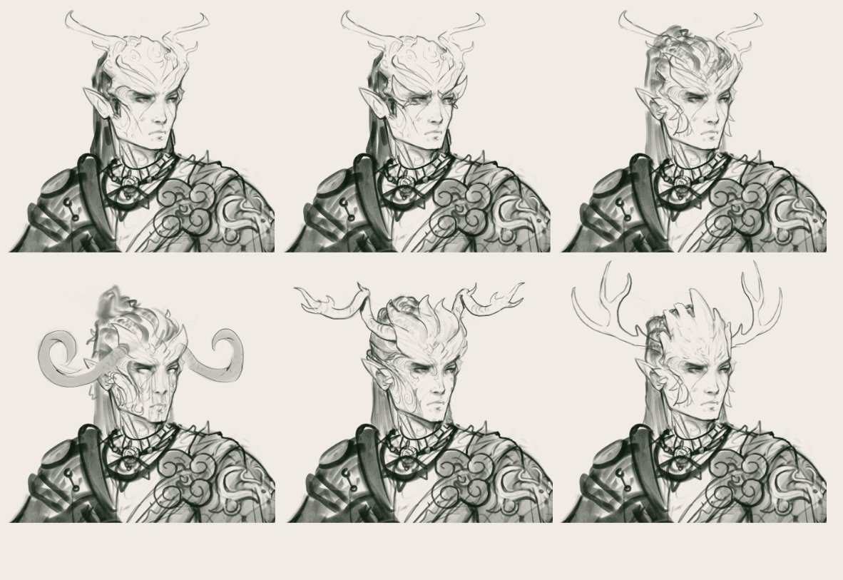 Forest Elf Drawing