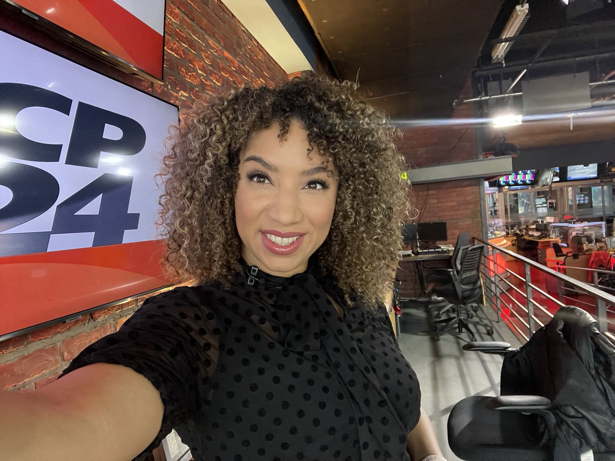 Jess Smith CTV on Twitter: "Hello from the @CP24 studio this morning! We have showers to start ...
