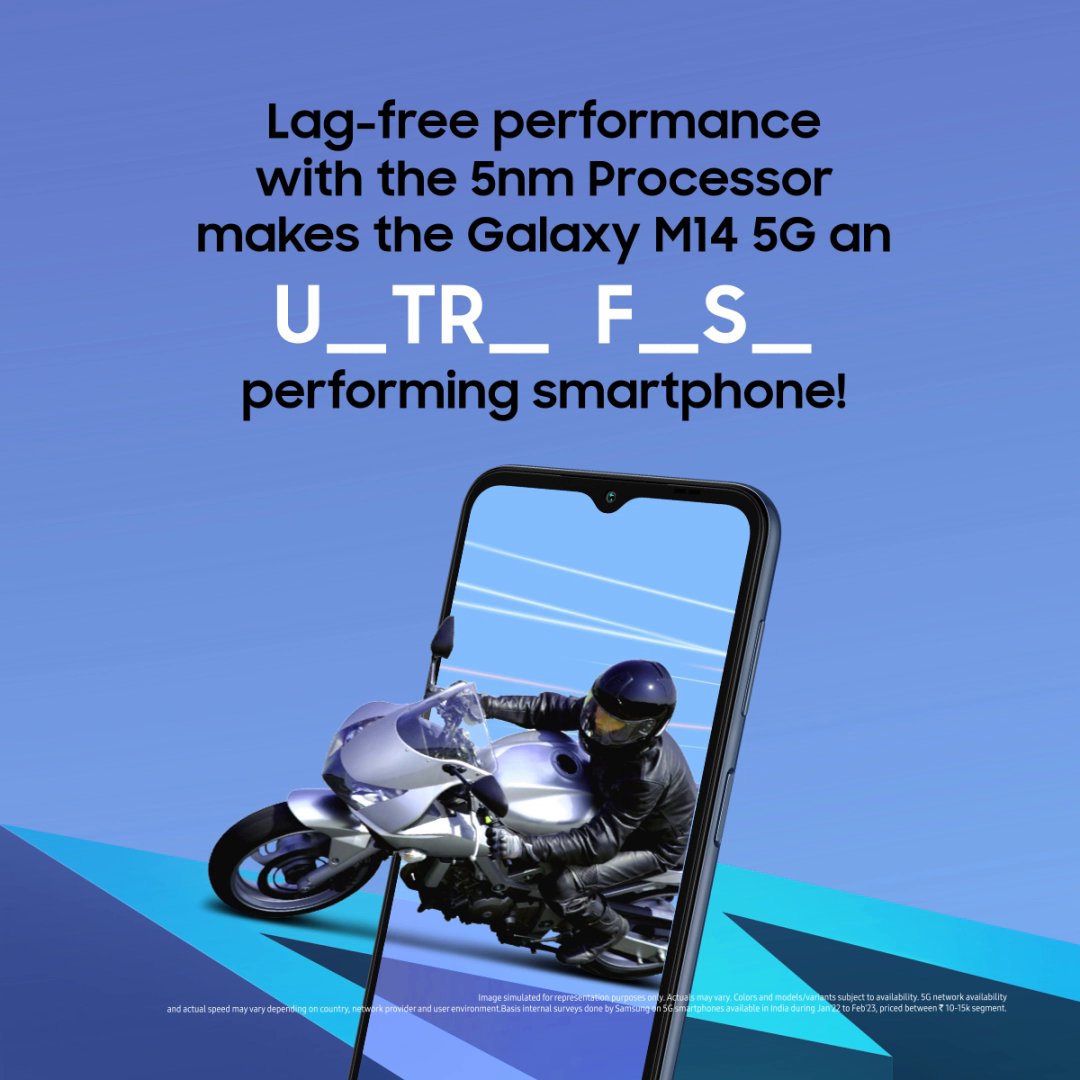 Samsung India On Twitter A Word Synonymous With The Galaxym14 5gs