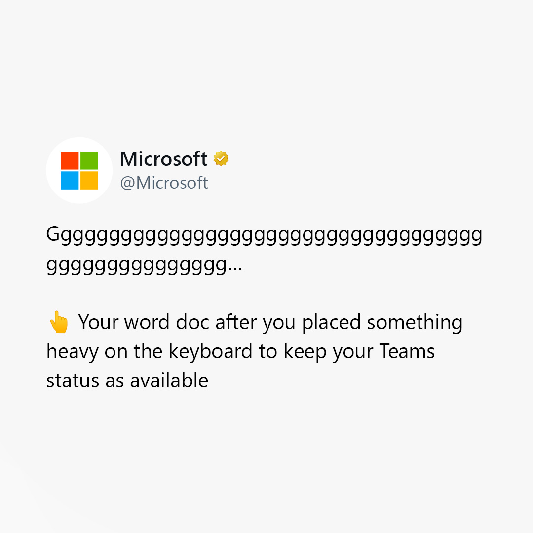 Microsoft Egypt on Twitter: "Here’s the rundown on how to keep your Teams status “available” 🤣 ...